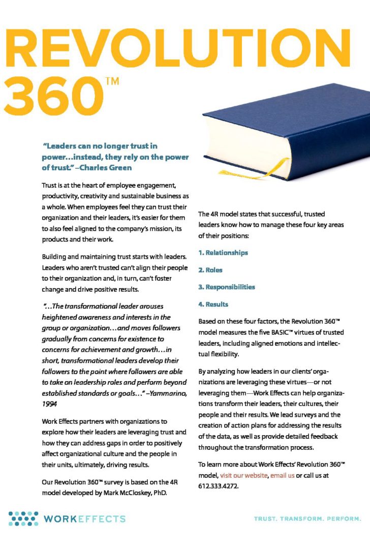 Thought Leadership - Work Effects