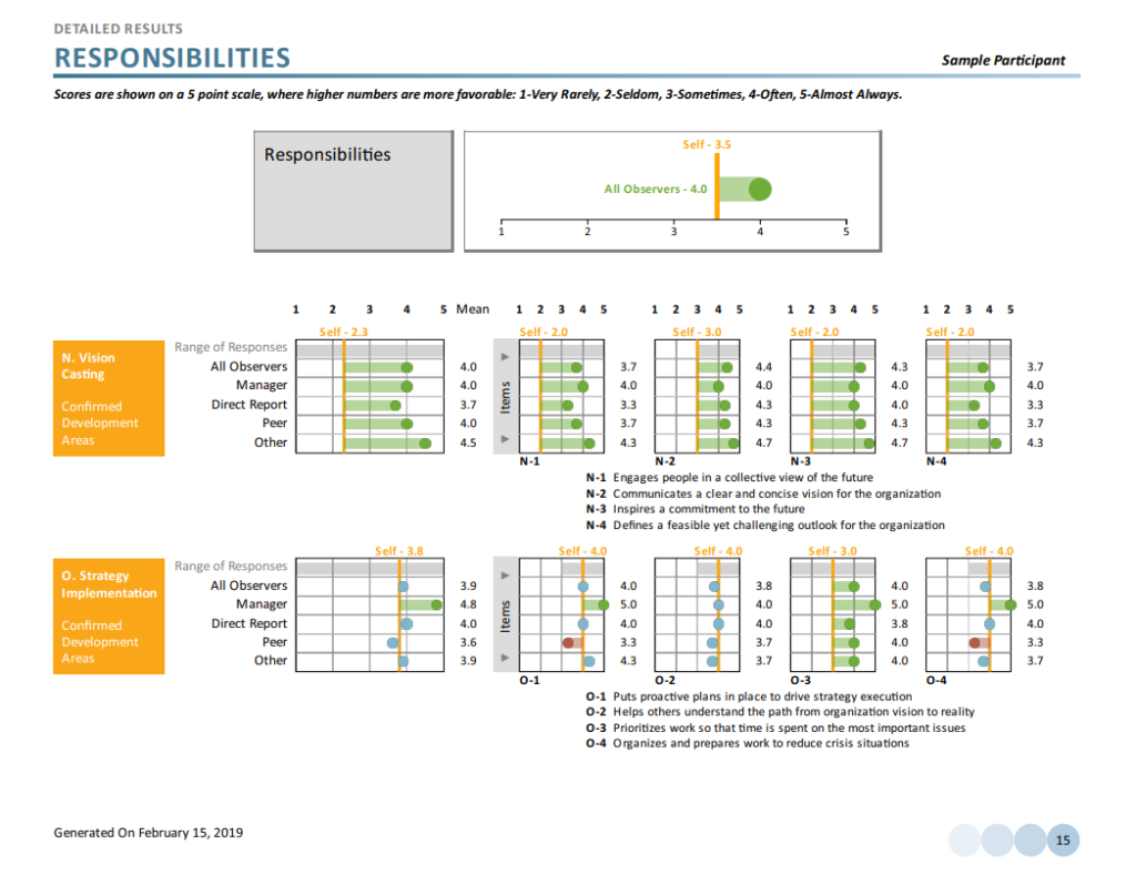 Revolution 360 Sample Report - Work Effects